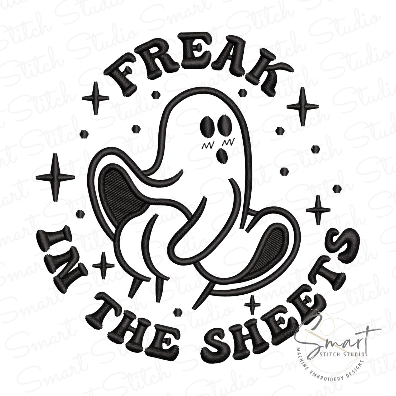 Freak In The Sheets Embroidery Design – Funny Adult File
