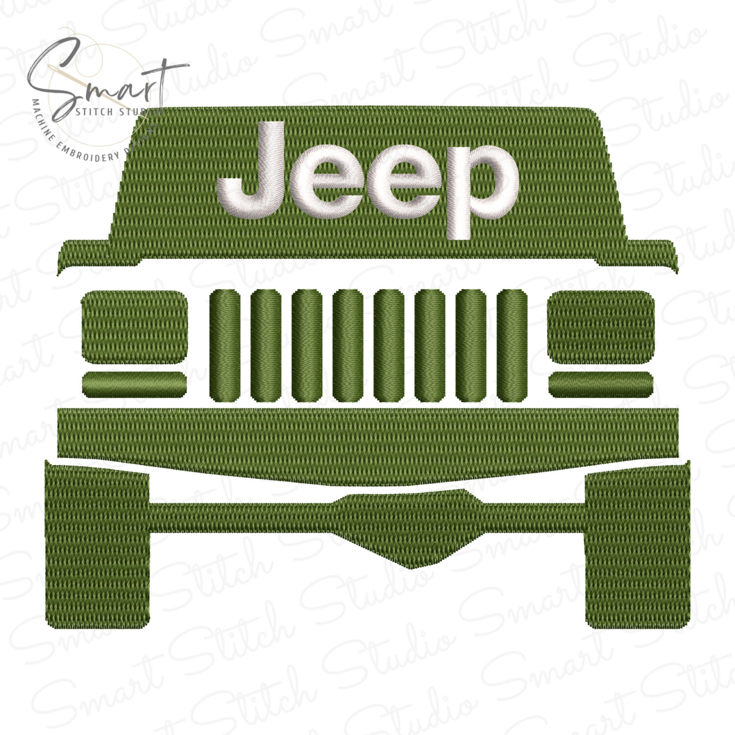 Jeep XJ Embroidery Design | Cherokee XJ Logo Machine File